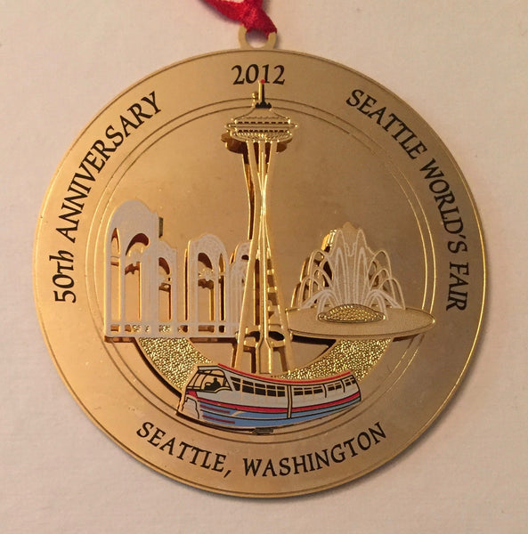 2012 Seattle Ornament - 50th Anniversary Seattle World's Fair ...